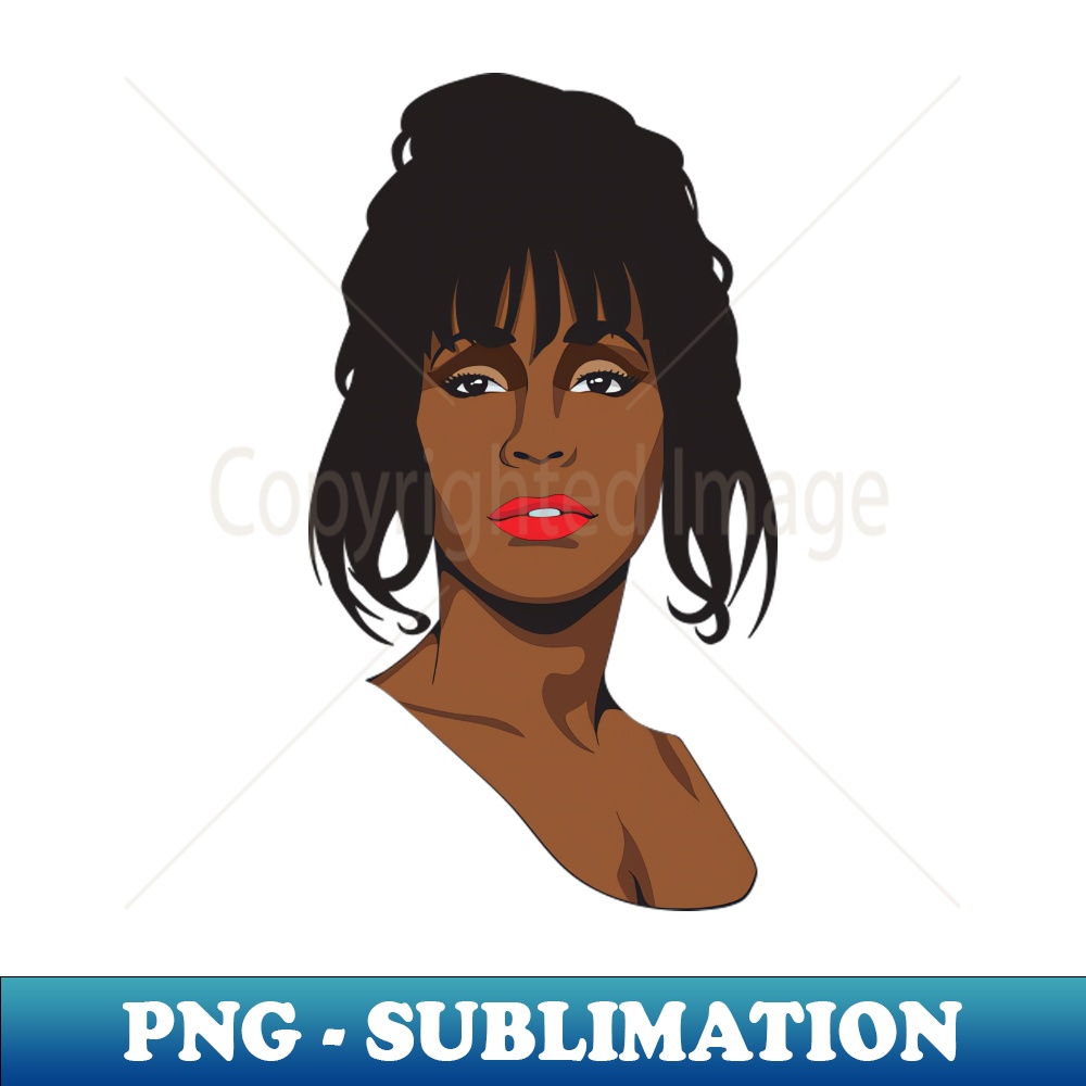 Whitney Houston Fan art - Signature Sublimation PNG File - F | Inspire ...