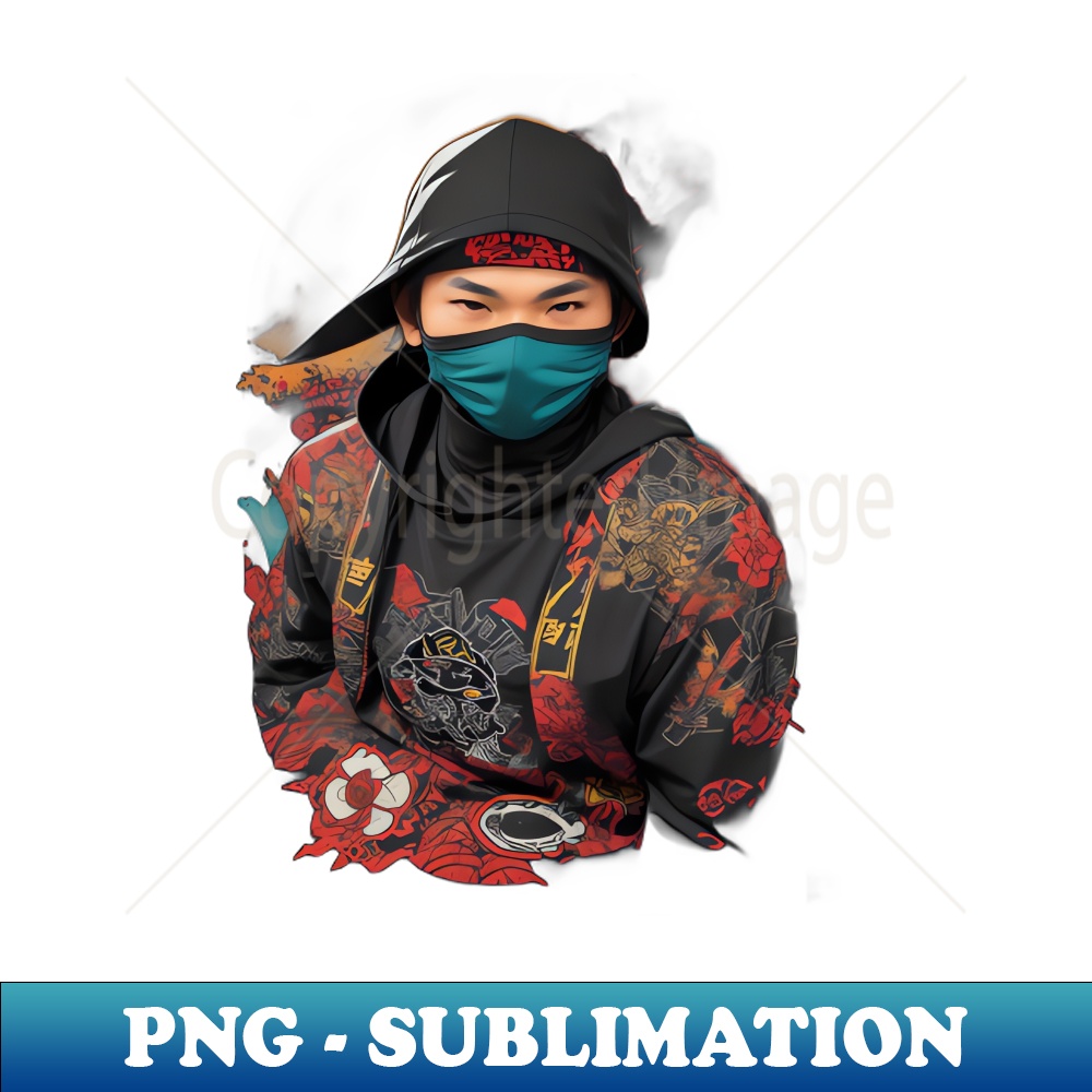 Masked Ninja - Exclusive PNG Sublimation Download - Create w | Inspire ...