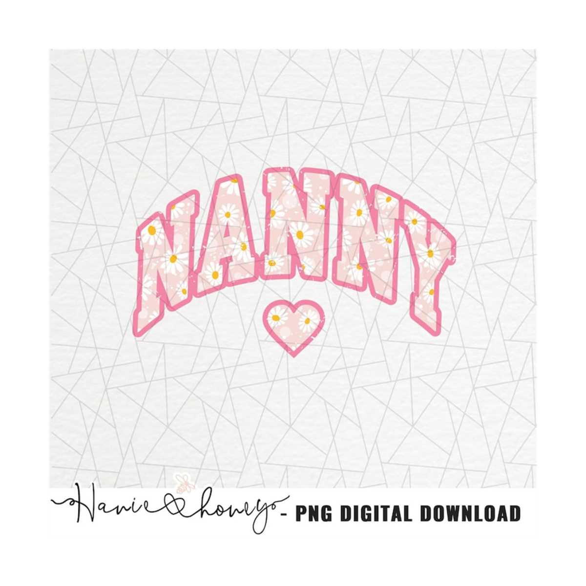 Nanny floral sublimation - Nanny design - Digital download - | Inspire ...