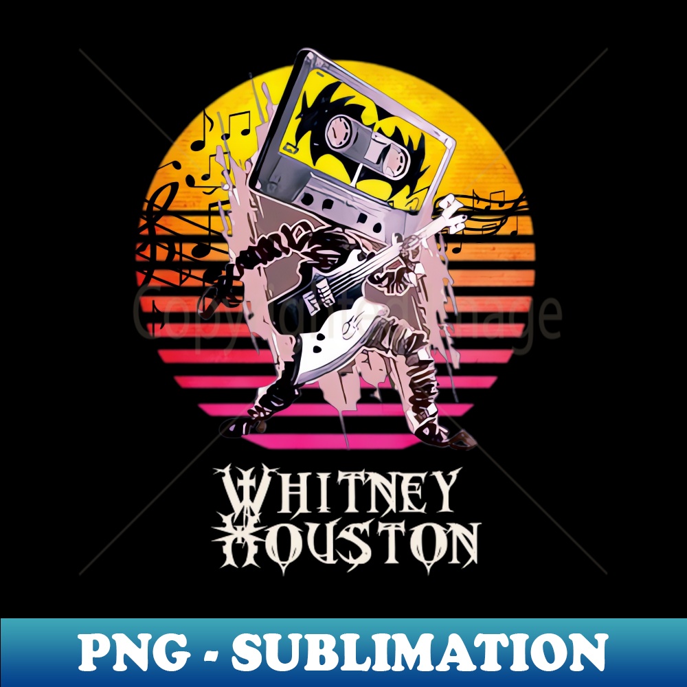 Whitney Houston - High-Quality PNG Sublimation Download - Pe | Inspire ...