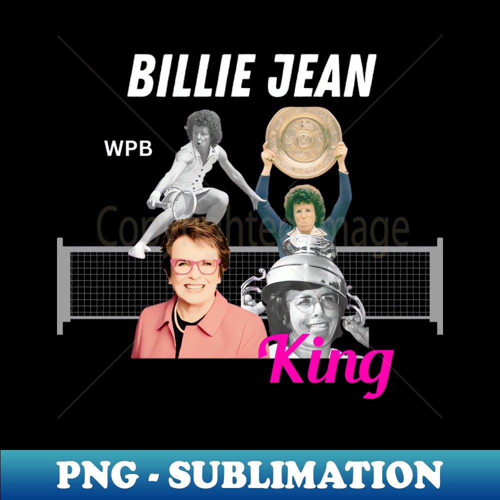 Vintage Billie Jean King - Stylish Sublimation Digital Downl | Inspire ...