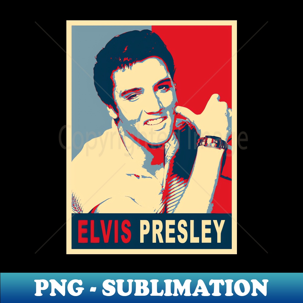 Pop Art elvis presley Design - Creative Sublimation PNG Down | Inspire ...