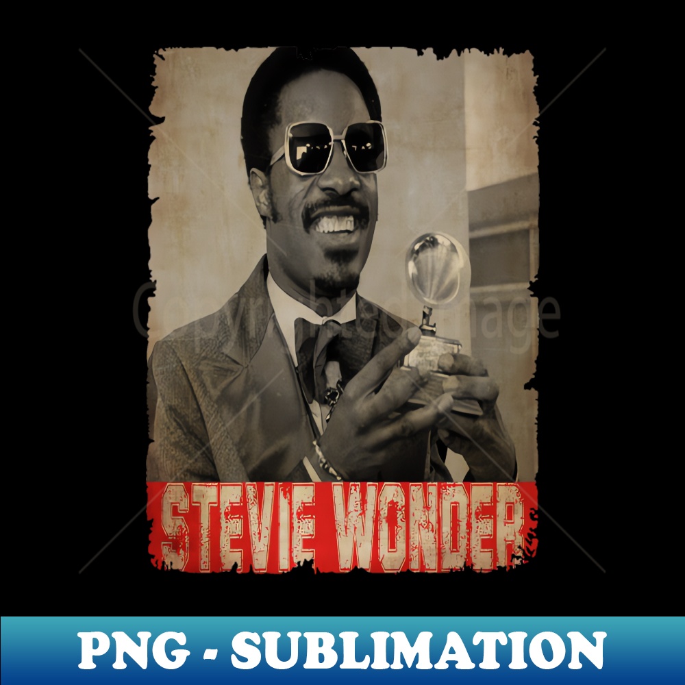 Stevie Wonder - RETRO STYLE - Digital Sublimation Download F - Inspire ...