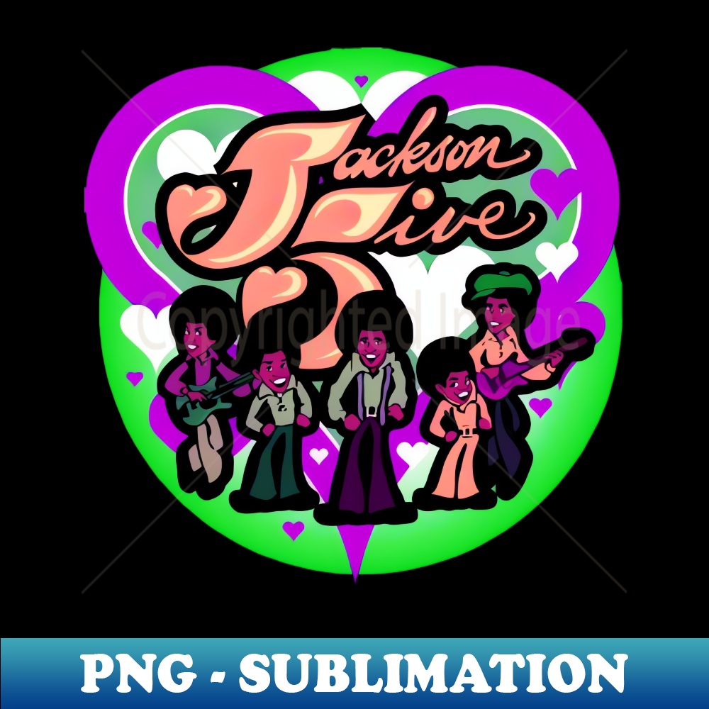 jackson five - PNG Transparent Sublimation File - Boost Your | Inspire ...