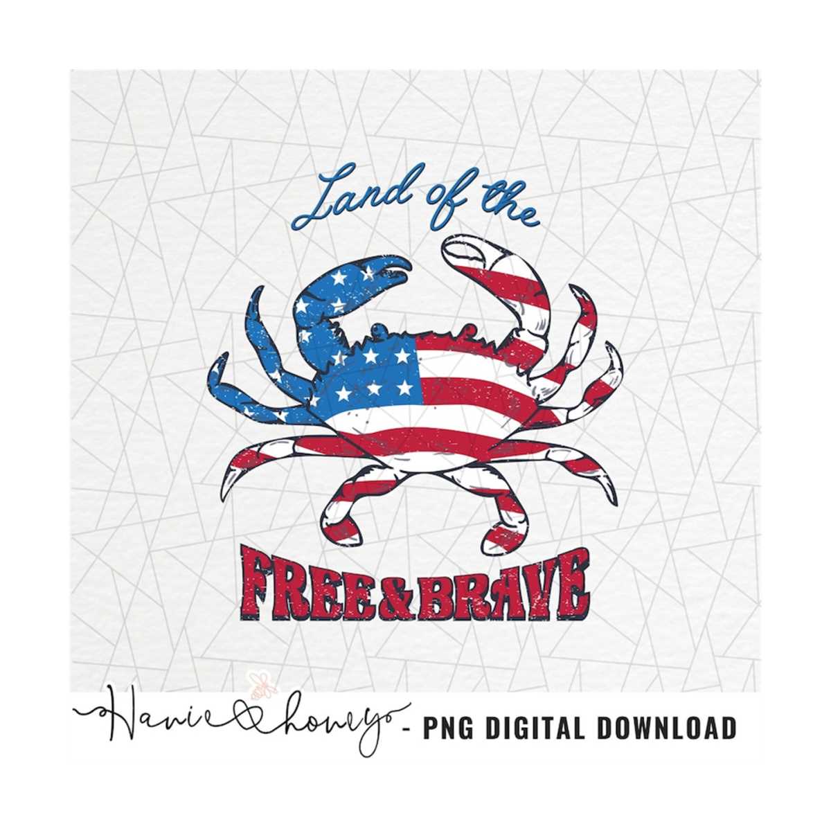 Crab Png - American flag Png - Flag crab - 4th of July Subli | Inspire ...