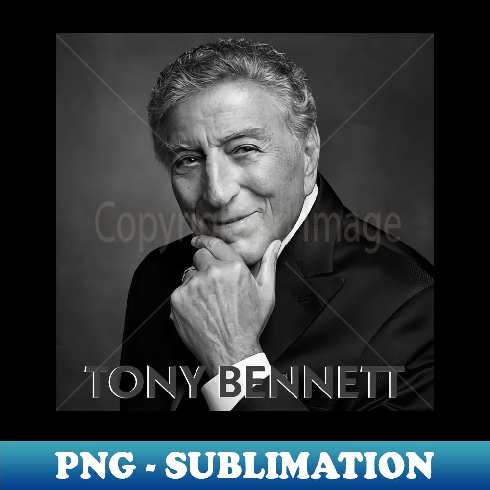 Tony Bennett old man singer portrait - Premium Sublimation D | Inspire ...