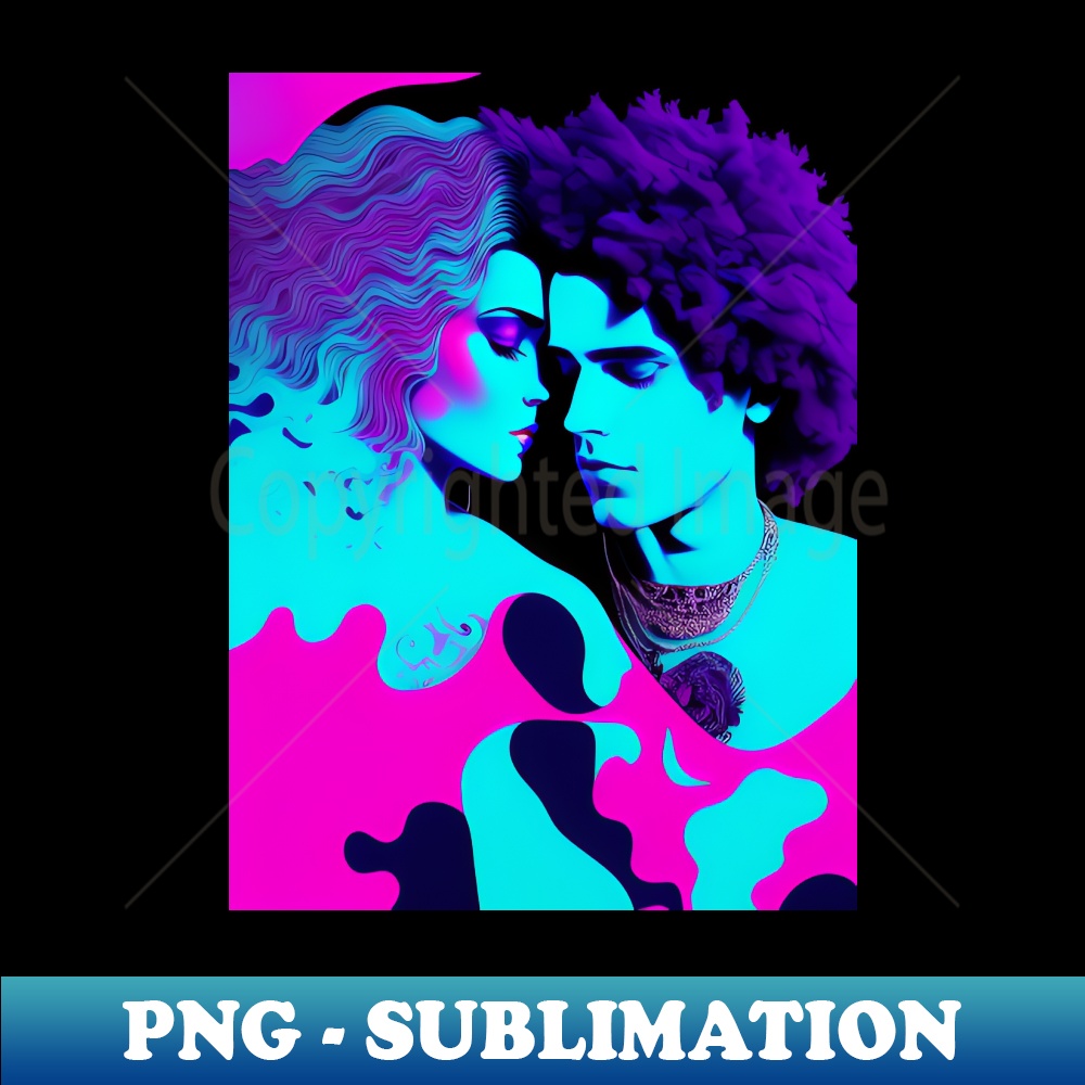 Synthwave Love - PNG Transparent Sublimation File - Stunning | Inspire ...