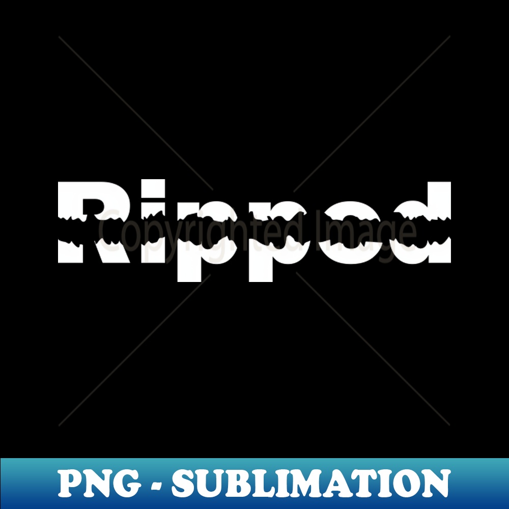 Ripped Wordmark - PNG Transparent Sublimation Design - Enhan - Inspire ...