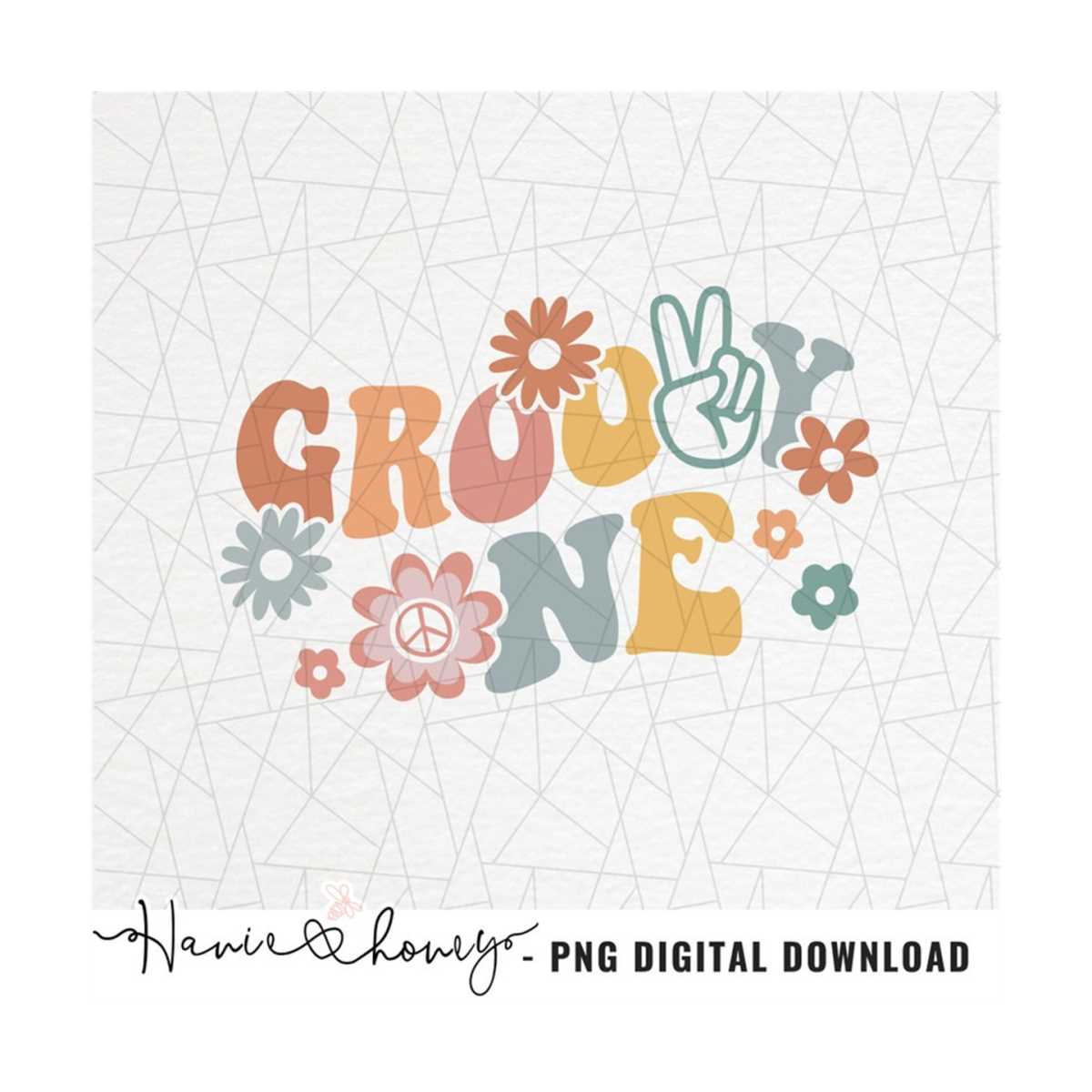 Groovy one png - Girls birthday png - Girls first birthday p - Inspire ...