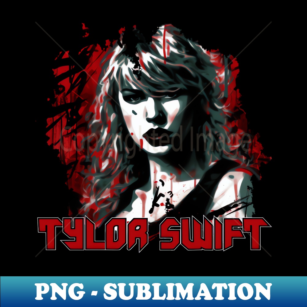 Taylor Swift Metal - Creative Sublimation PNG Download - Per - Inspire ...