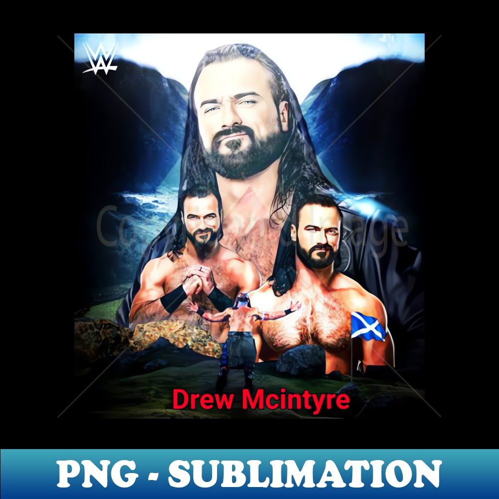 Drew McIntyre - PNG Transparent Sublimation File - Perfect f | Inspire ...