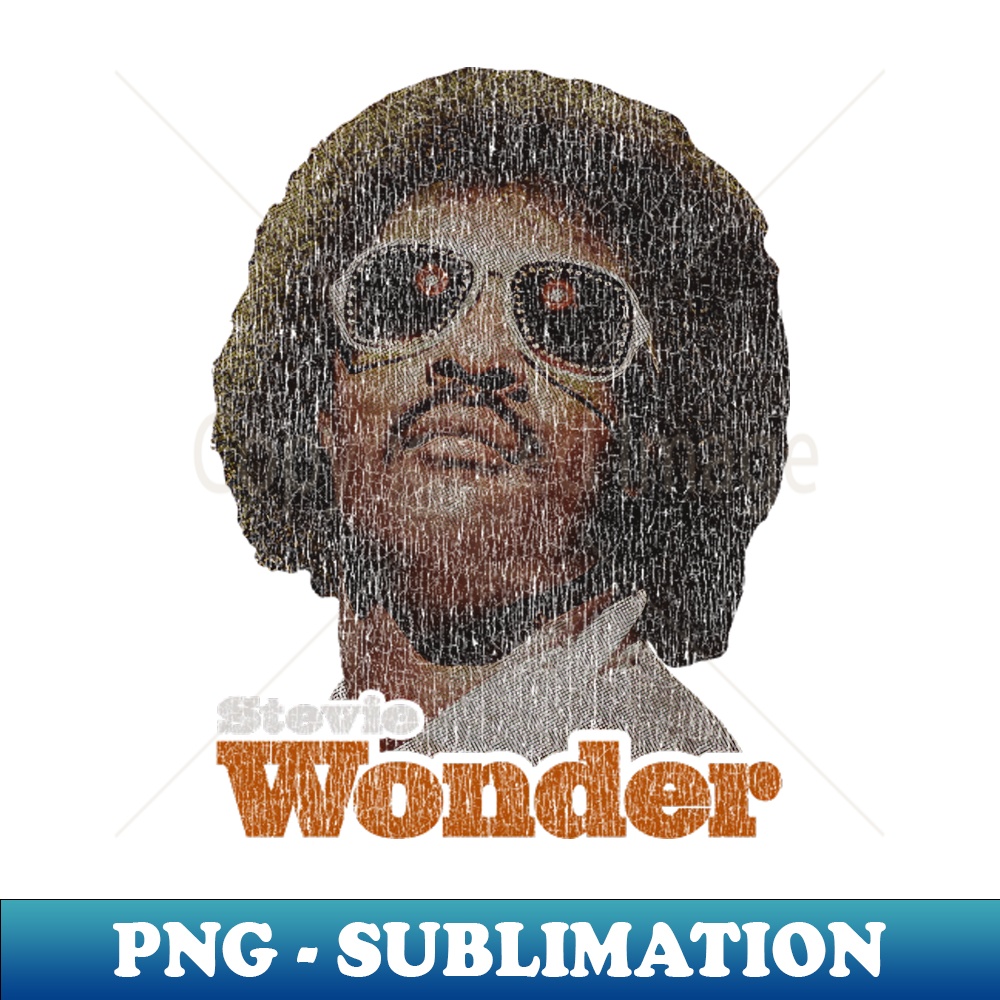 Stevie Wonder - PNG Transparent Digital Download File for Su | Inspire ...