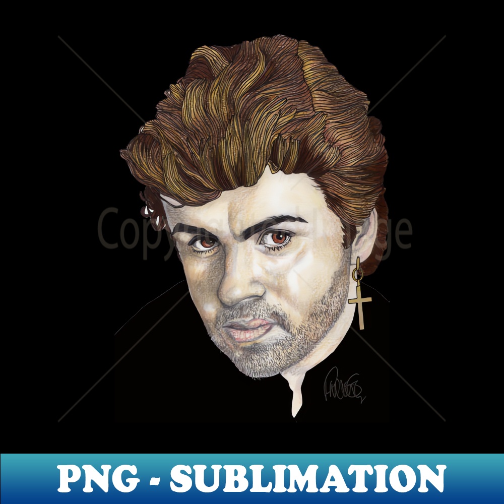 George Michael - Exclusive Sublimation Digital File - Instan | Inspire ...