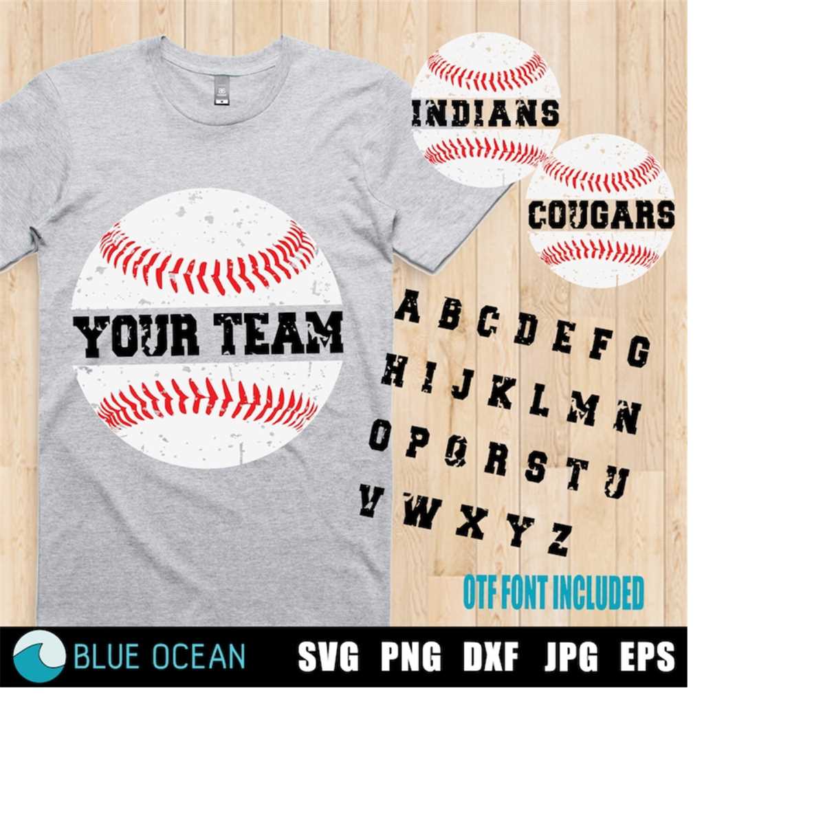 Split baseball SVG, Baseball monogram SVG, Baseball team cu | Inspire ...