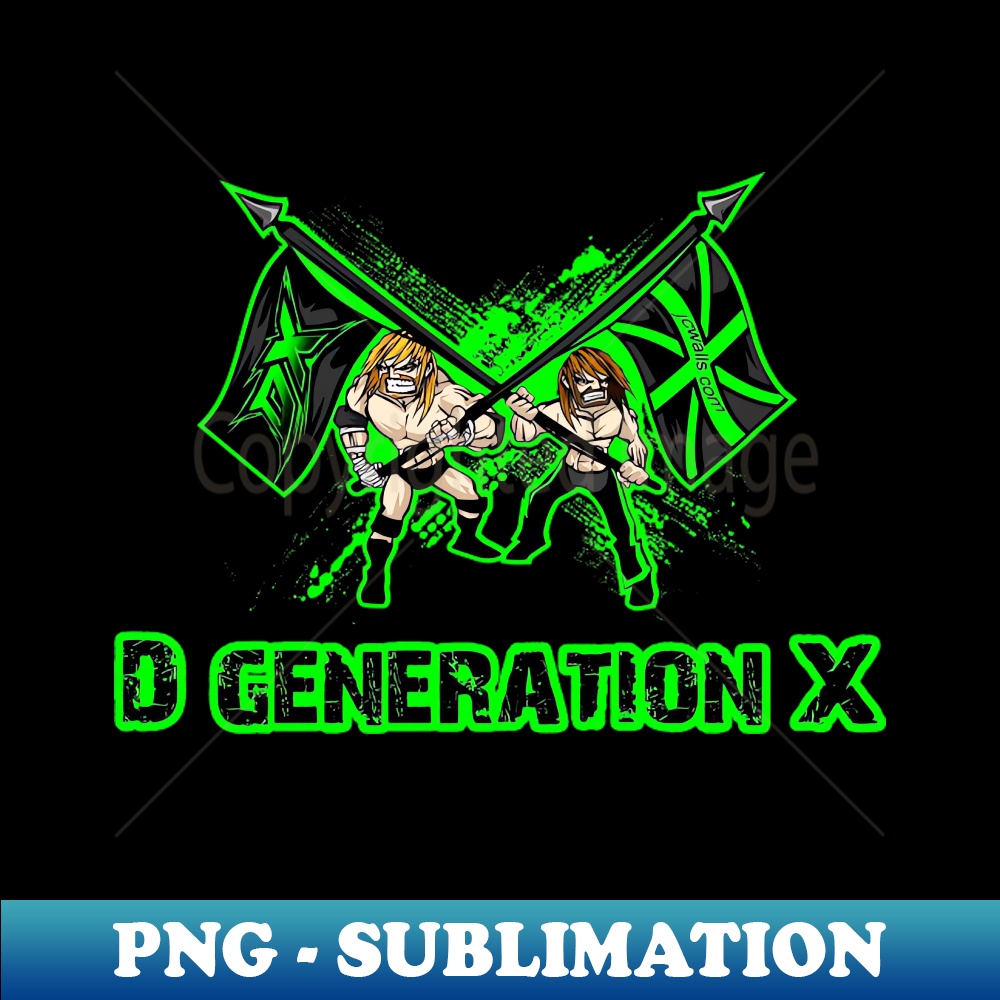 D Generation X Tag Team Chaos - Unique Sublimation PNG Downl | Inspire ...