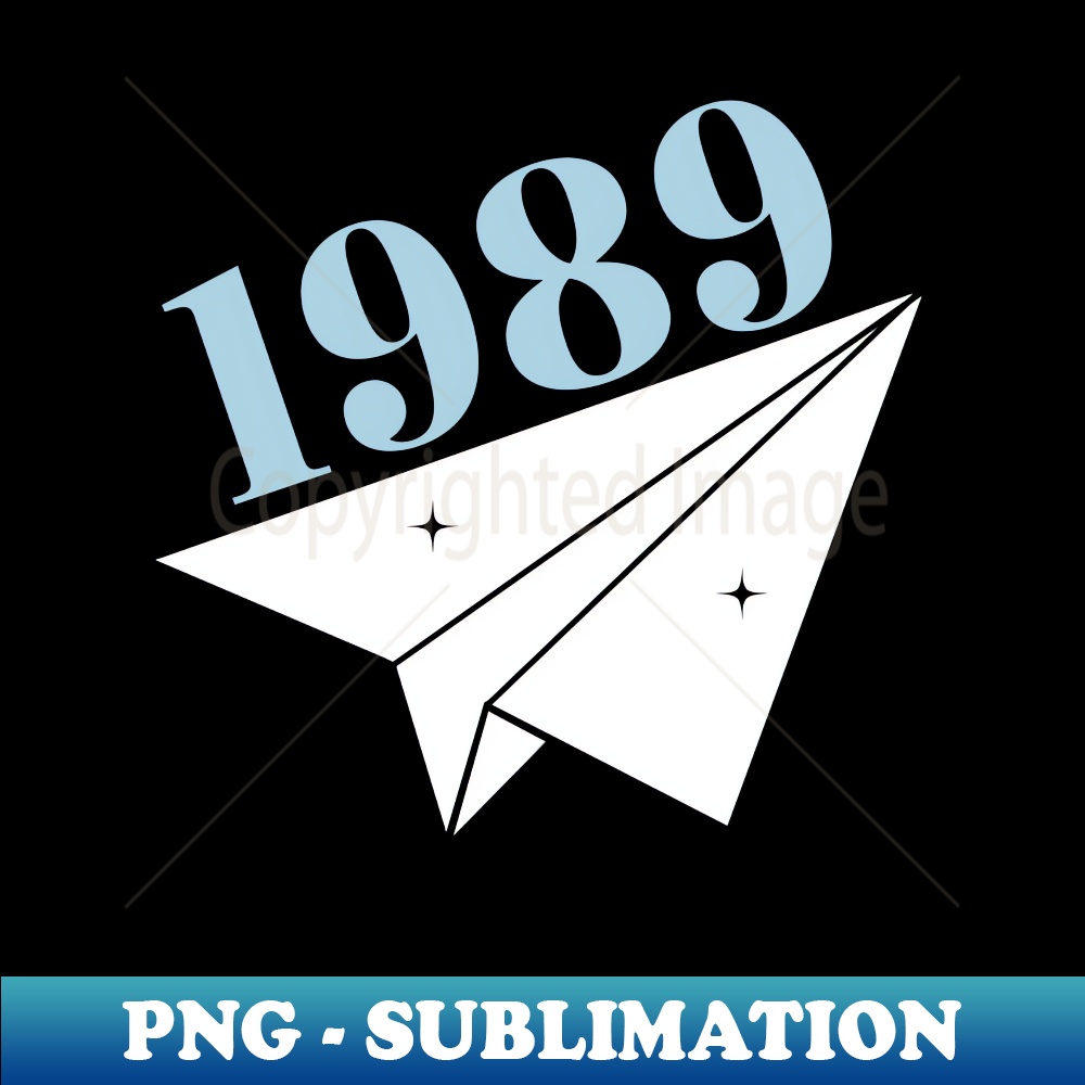 1989 Taylor Swift Album Retro Paper Airplane - Trendy Sublim | Inspire ...