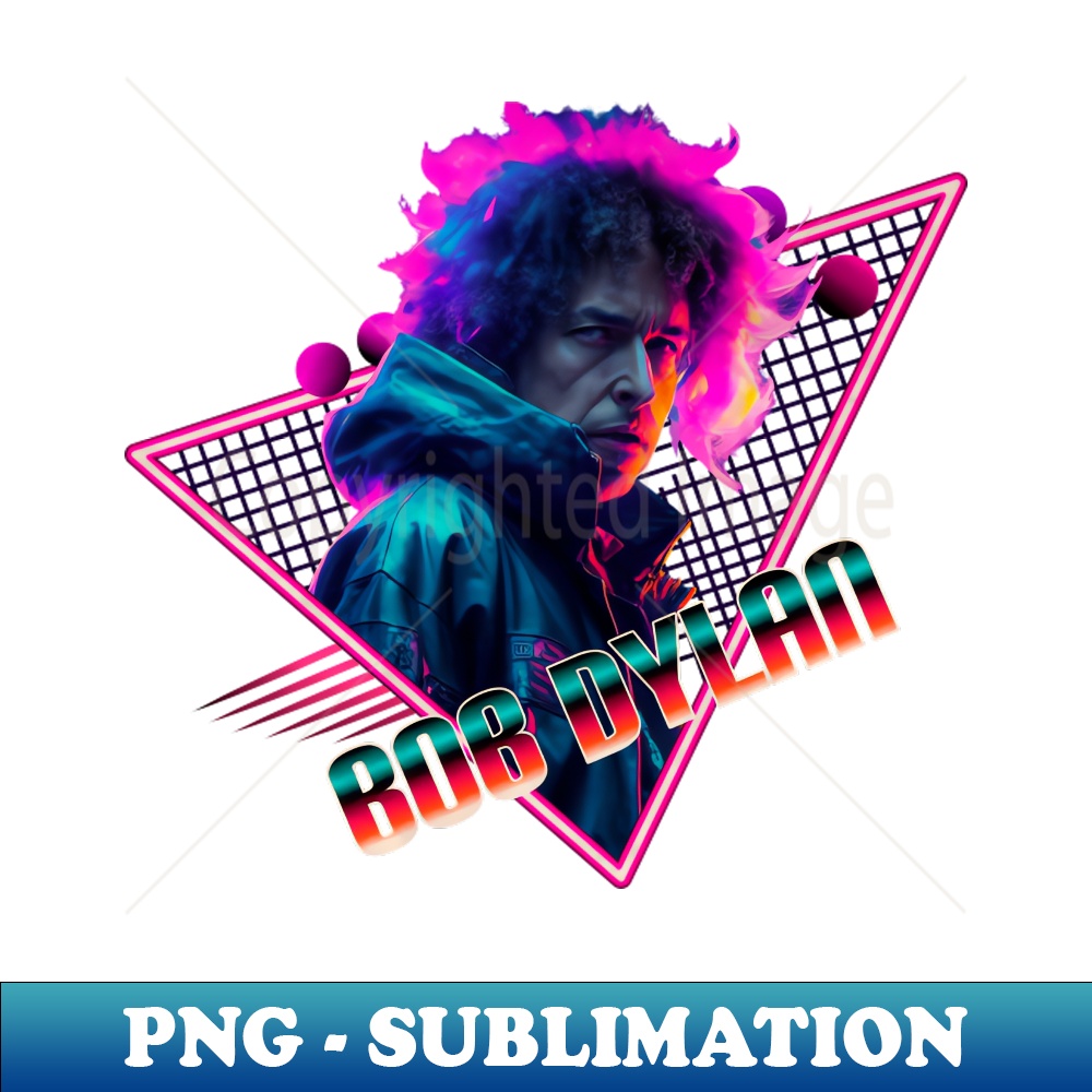 Bob Dylan cyberpunk - Creative Sublimation PNG Download - De | Inspire ...