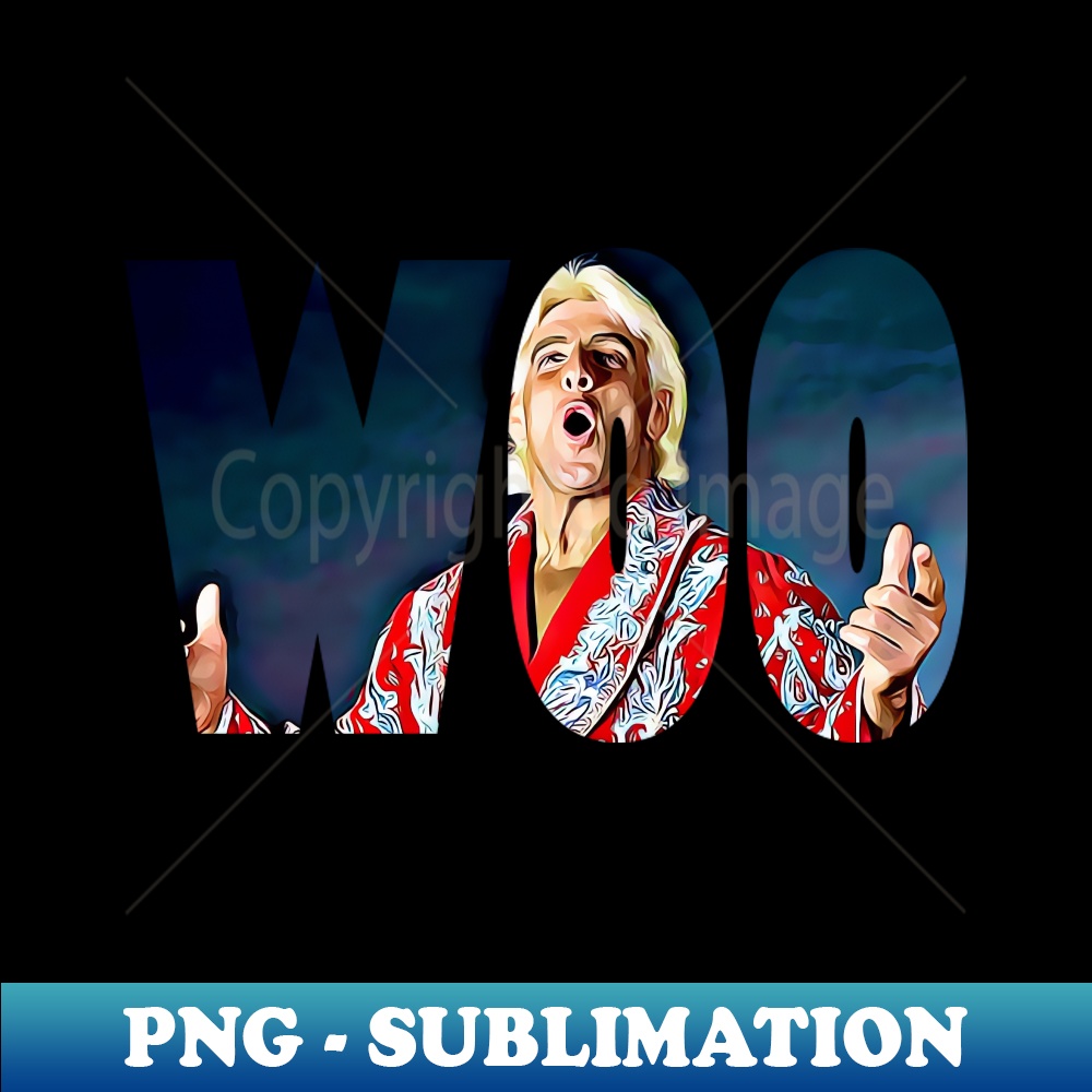 Ric Flair Woo - PNG Transparent Digital Download File for Su - Inspire ...