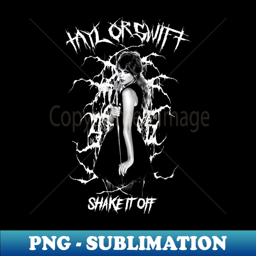 Taylor Swift Black Metal Dark - Decorative Sublimation PNG F | Inspire ...
