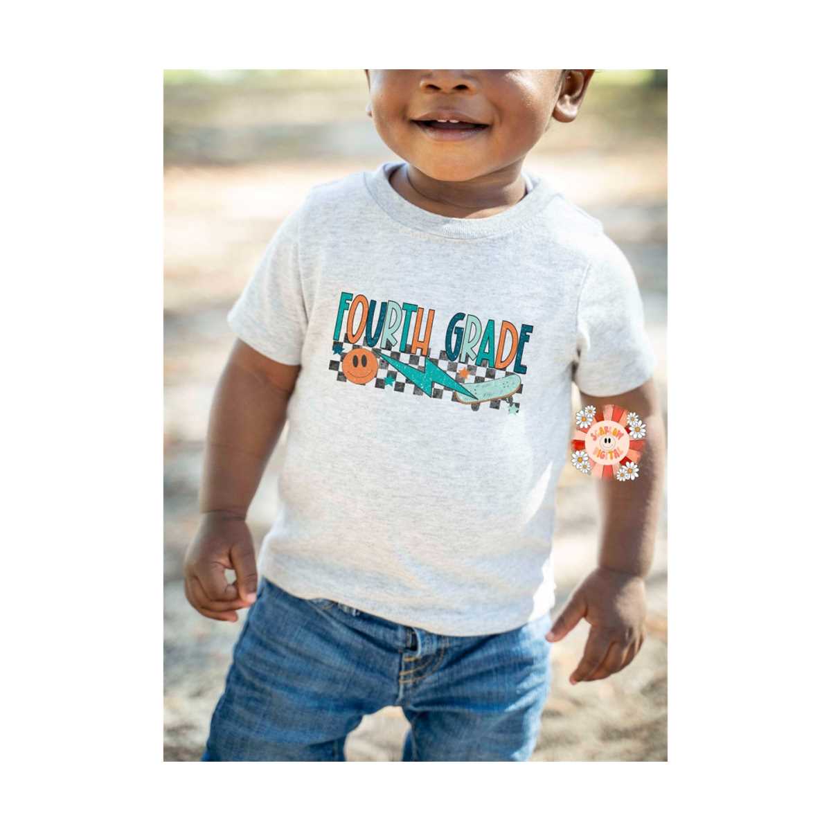 Fourth Grade Rocker PNG-Back to School Sublimation Digital D - Inspire ...