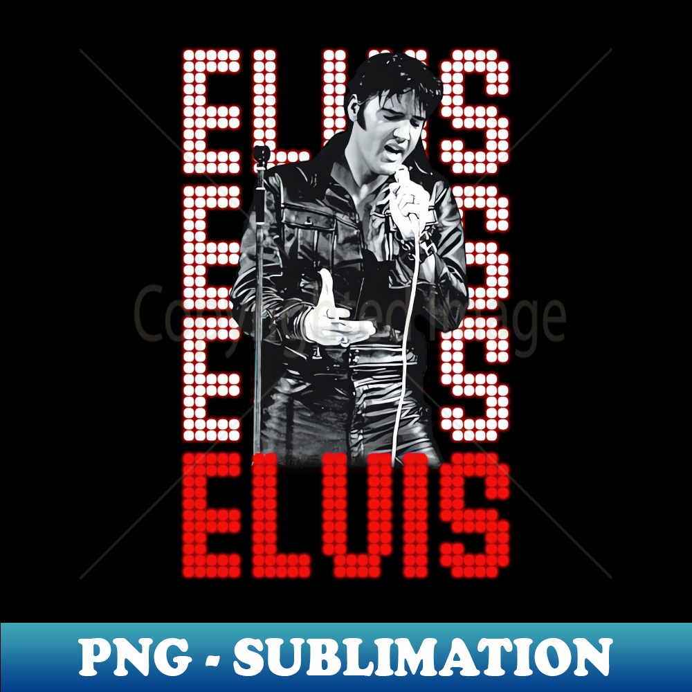 Elvis Presley - Signature Sublimation PNG File - Stunning Su - Inspire ...