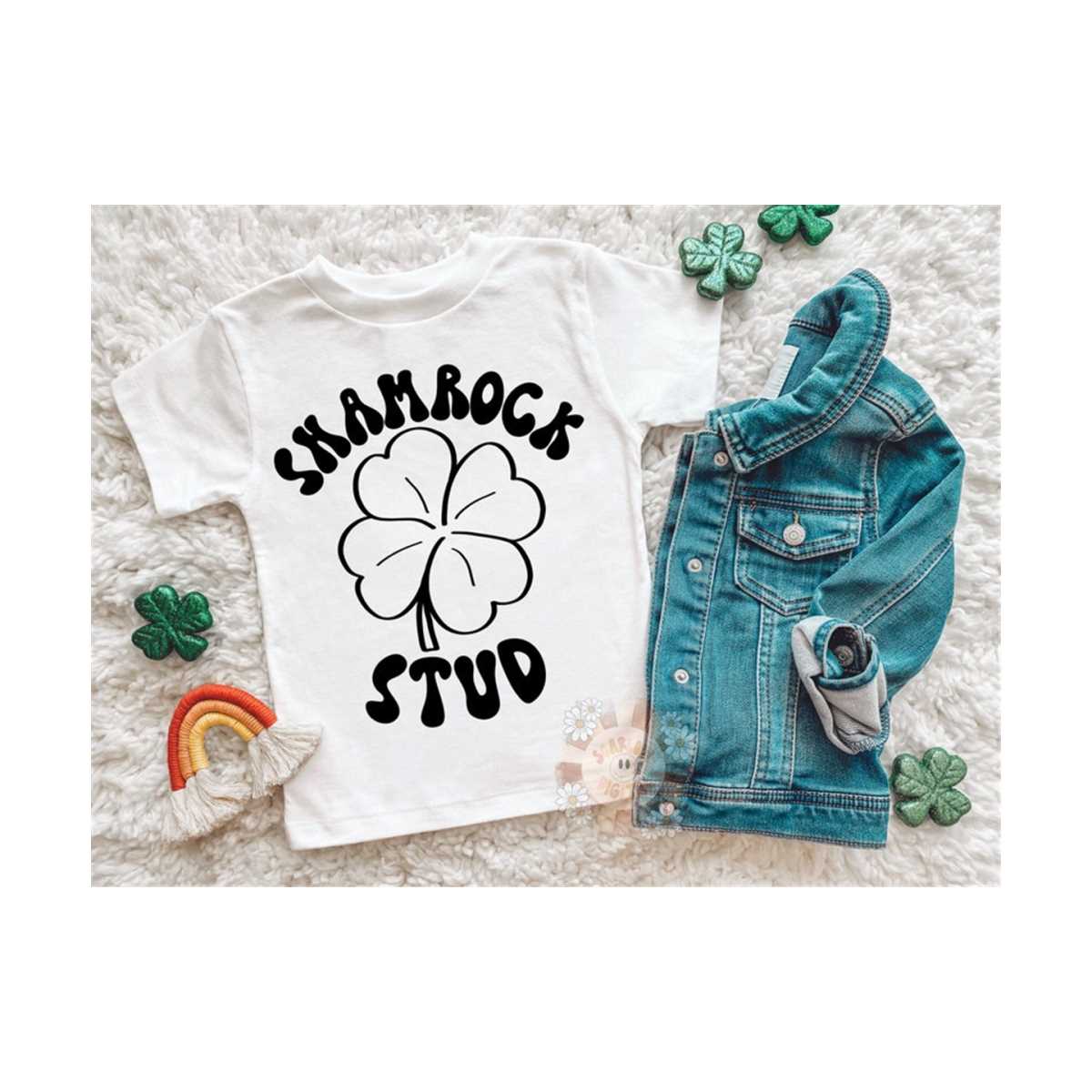 Shamrock Stud SVG-Saint Patrick's Day Cricut Cut Files-clove | Inspire ...