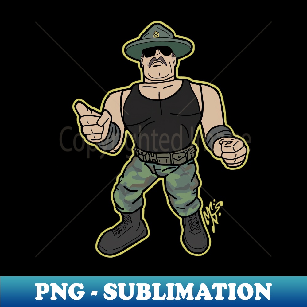 The Sarge - PNG Transparent Sublimation File - Create with C | Inspire ...