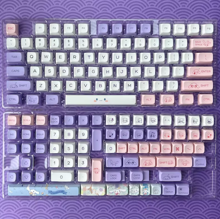 Kawaii Keycap Set For Mechanical Keyboard - Inspire Uplift