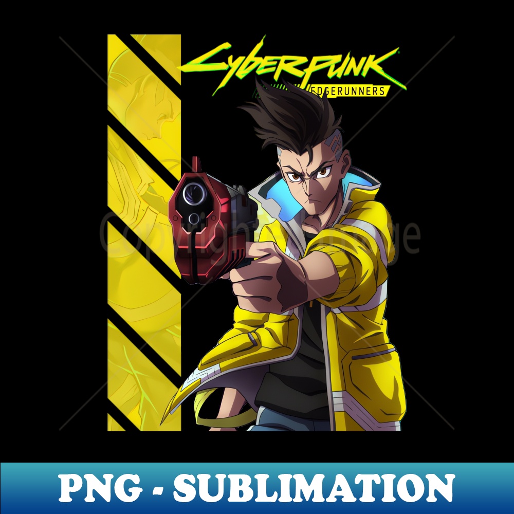 David Cyberpunk Edgerunners - Vintage Sublimation PNG Downlo - Inspire ...