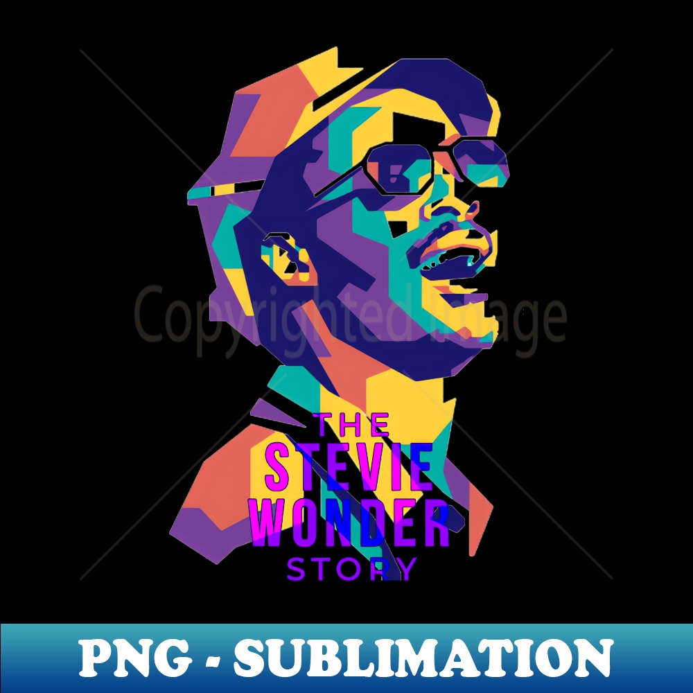 Stevie Wonder - PNG Transparent Sublimation File - Perfect f - Inspire ...