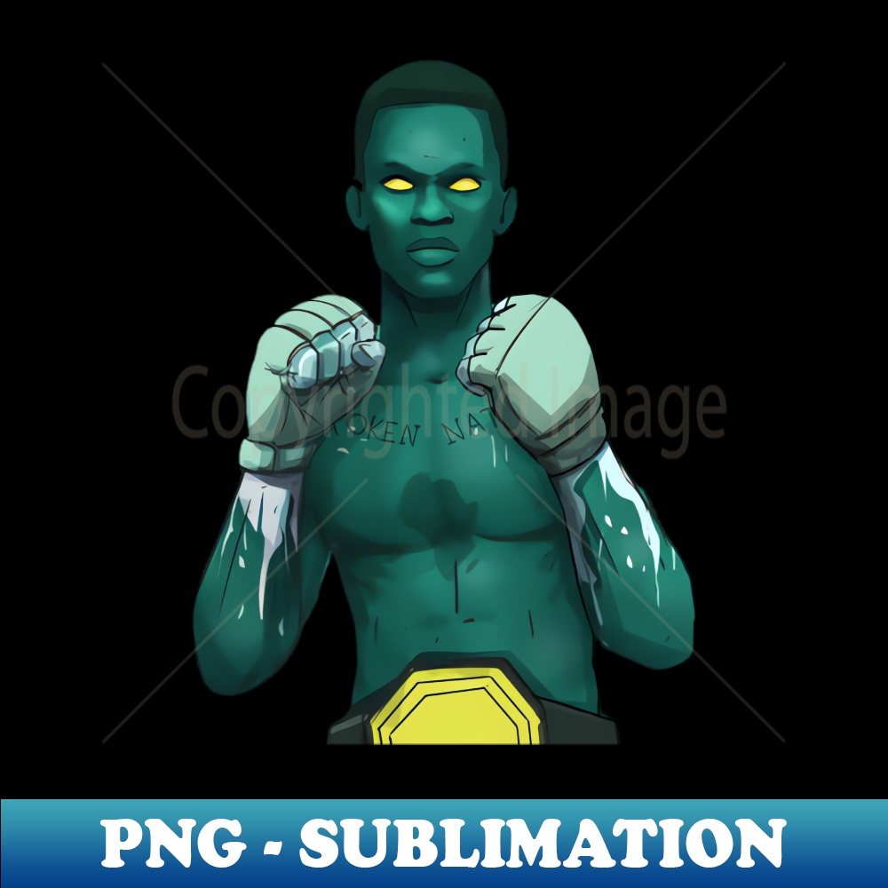 Israel Adesanya Broken native The Last style bender - Aest | Inspire Uplift