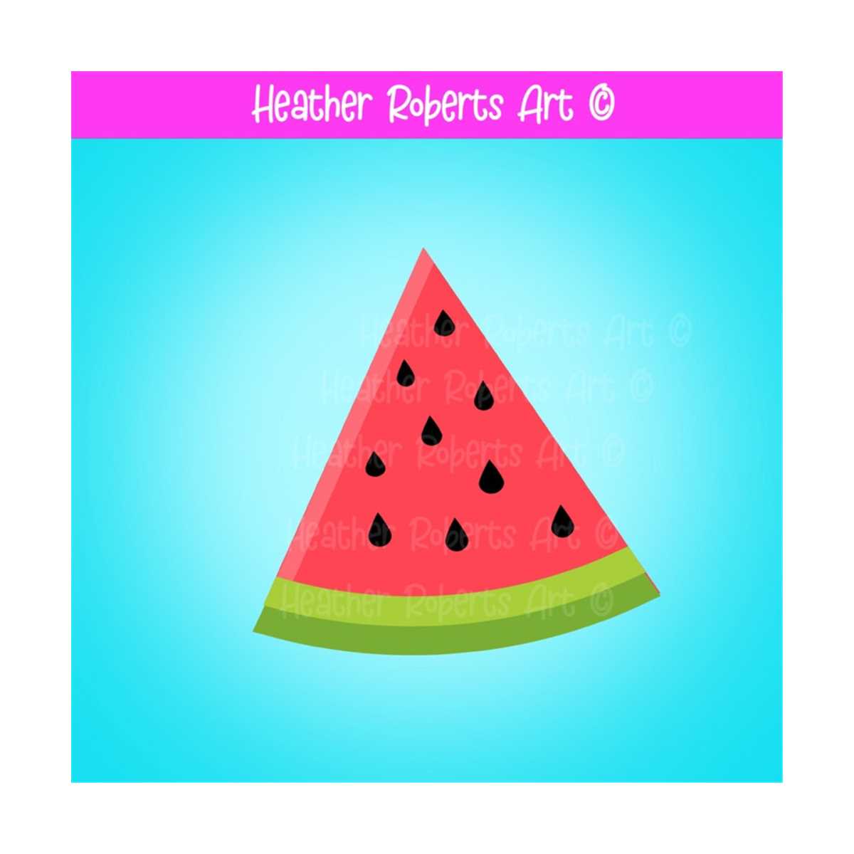 watermelon slices clipart - Inspire Uplift