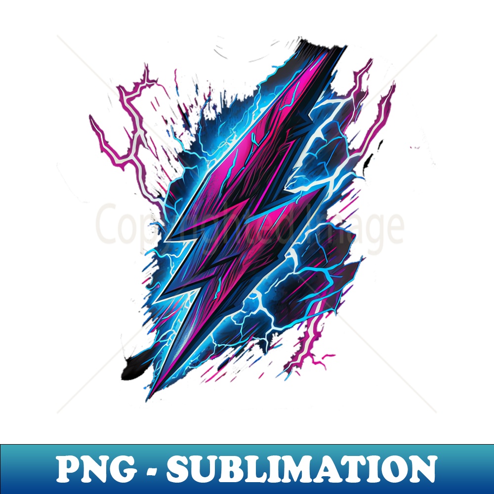 Lightning - PNG Transparent Sublimation Design - Create with | Inspire ...