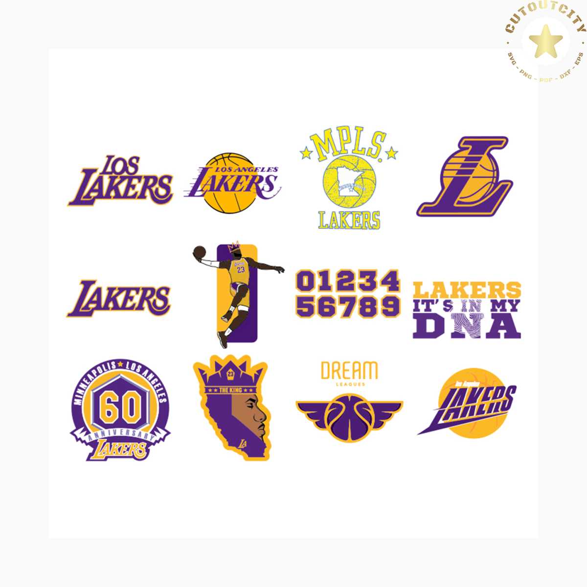Pittsburgh Team Logos Combined Svg | Inspire Uplift