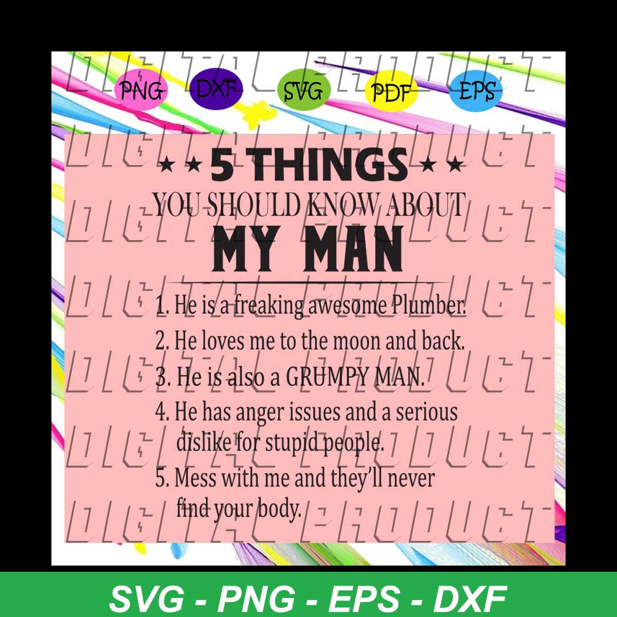 5 things you should know about svg, my man svg,my man gift, | Inspire ...
