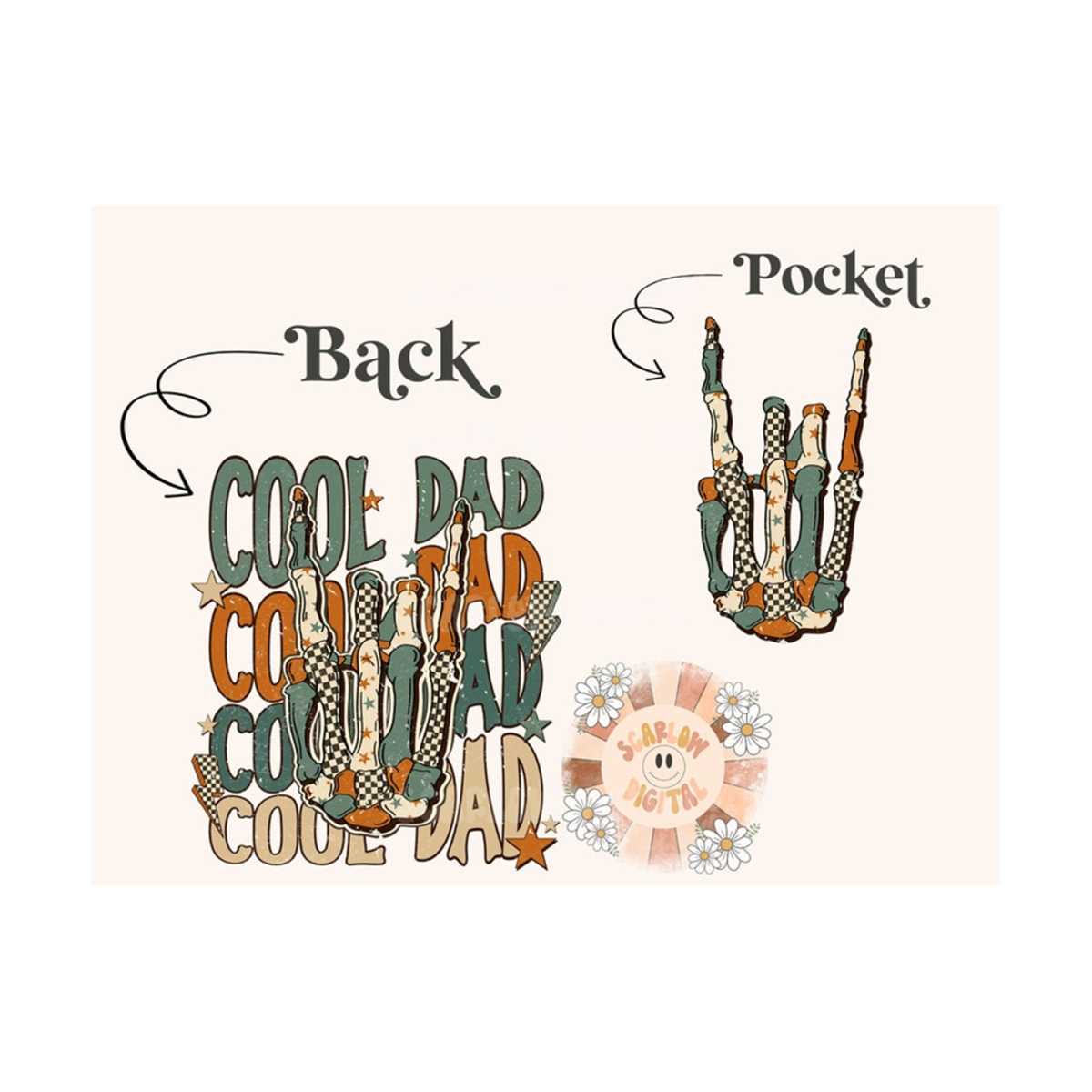 Cool Dad Pocket and Back PNG Bundle-Rocker Sublimation Digit | Inspire ...