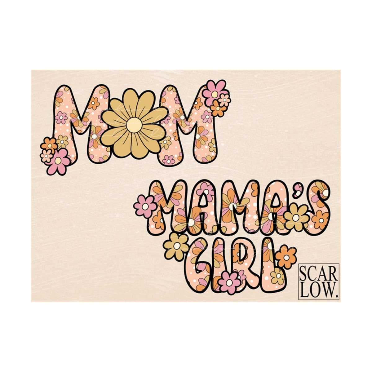 Floral Mommy and Me PNG Sublimation Design Bundle-floral mam | Inspire ...