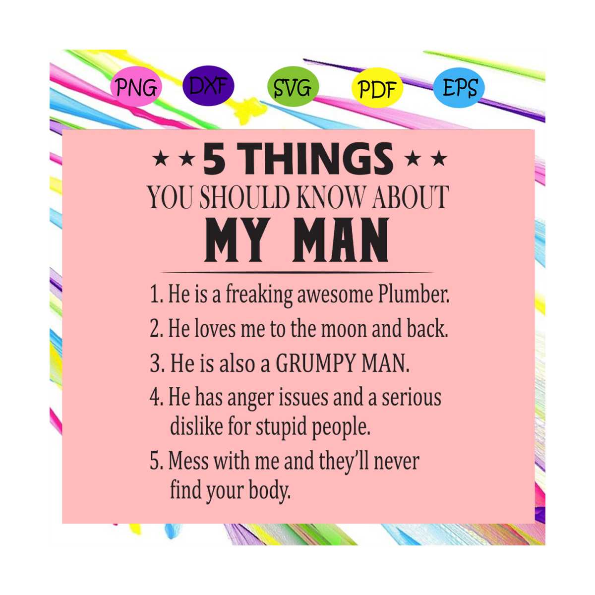 5 things you should know about svg, my man svg,my man gift, - Inspire ...
