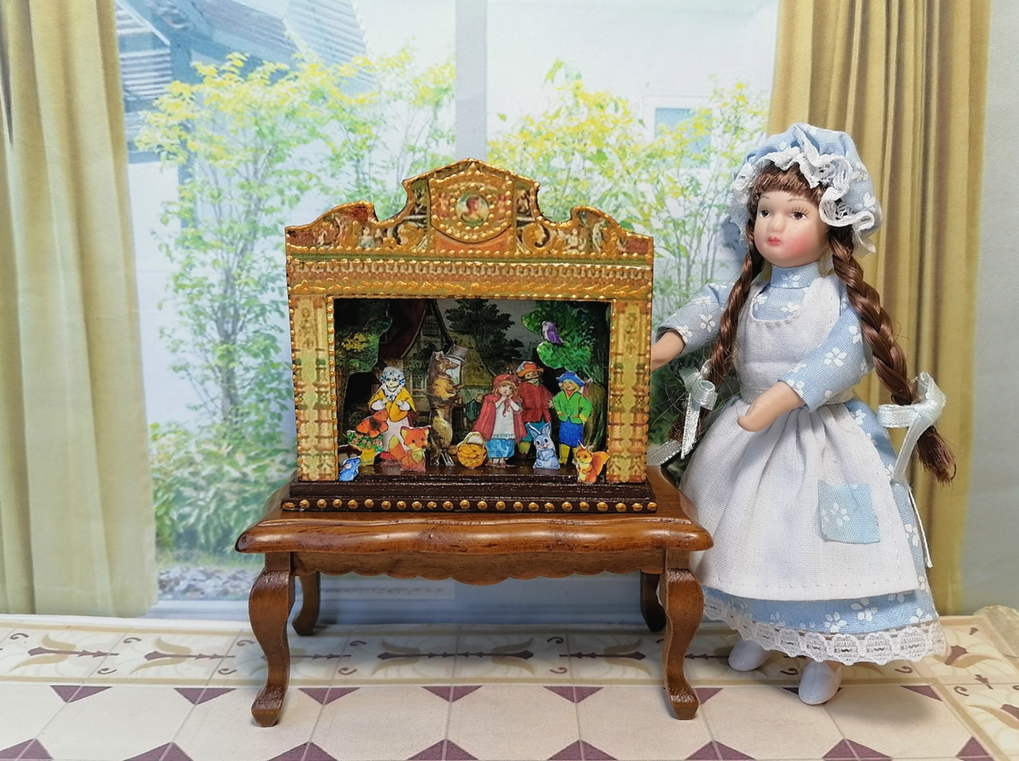 Puppet show. Theater based on the fairy tale Little Red Ridi - Inspire ...