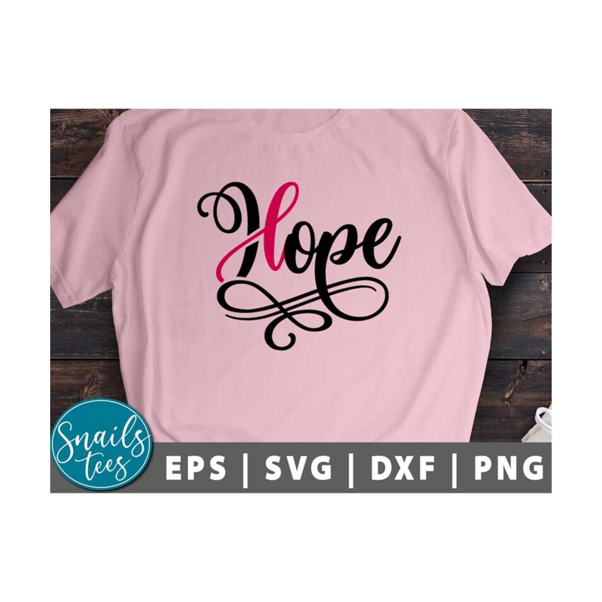 Hope ribbon Svg Png Dxf Breast Cancer Awareness Svg Cancer R | Inspire ...