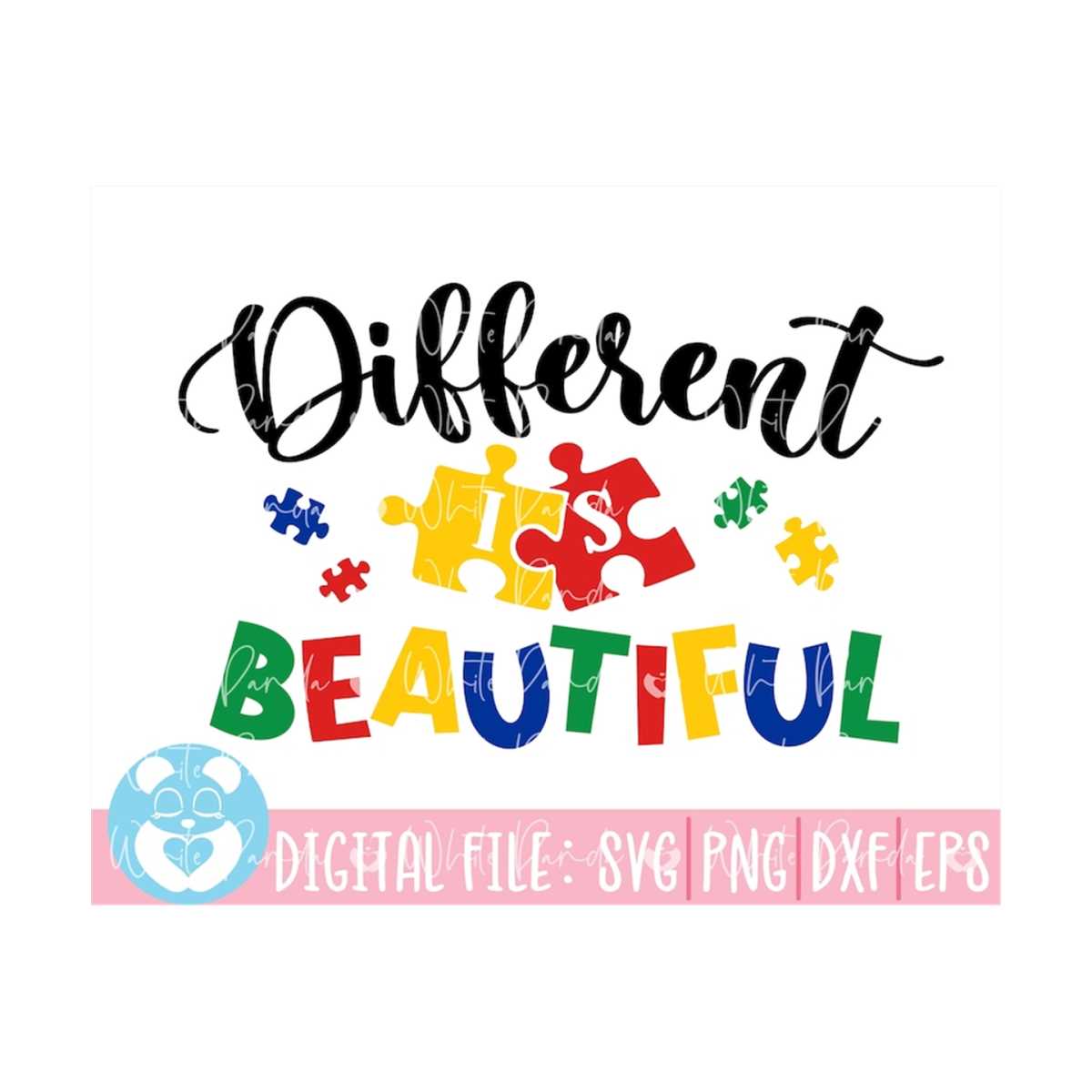 Autism Different Is Beautiful Svg File, Autism Svg, Autism A | Inspire ...