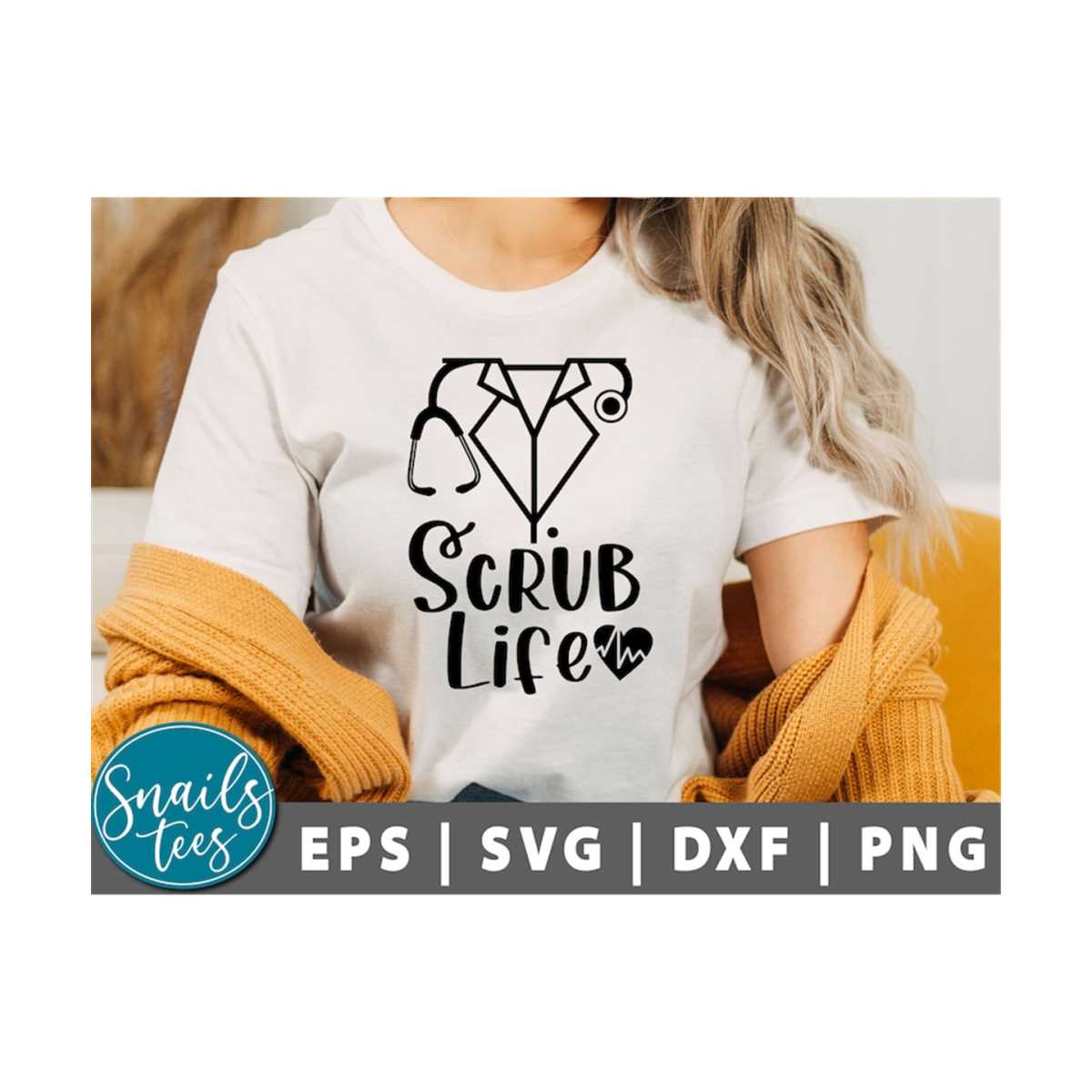 Scrub Life SVG, Book Lover Svg, Reading SVG, Librarian Svg, - Inspire ...