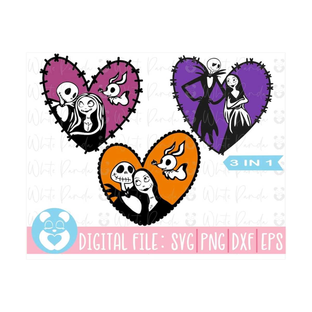 Jack and Sally Svg,Zero Svg,Sally Svg,The Nightmare Before C | Inspire ...