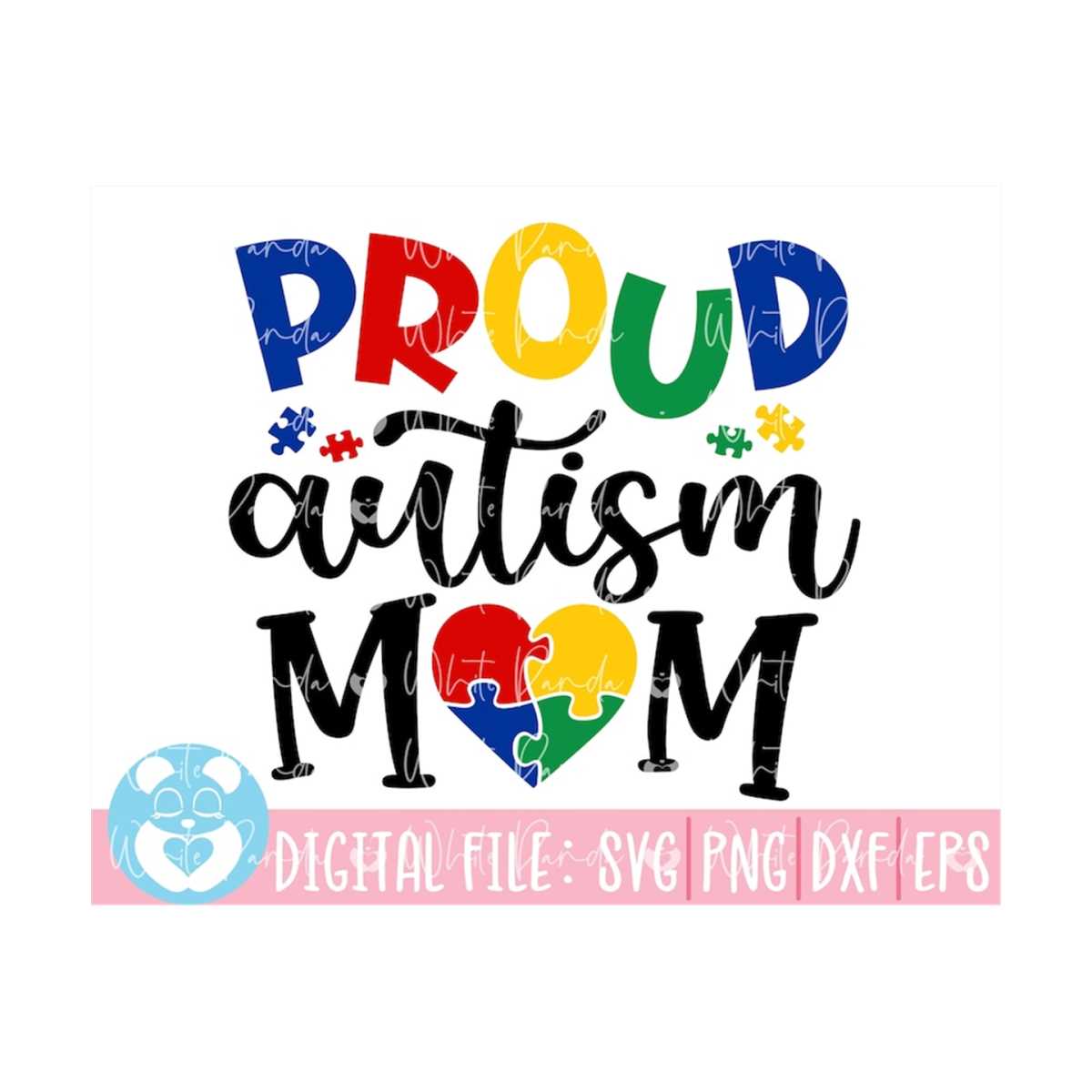 Proud Autism Mom Svg, Autism Svg, Autism Awareness Svg, Auti | Inspire ...
