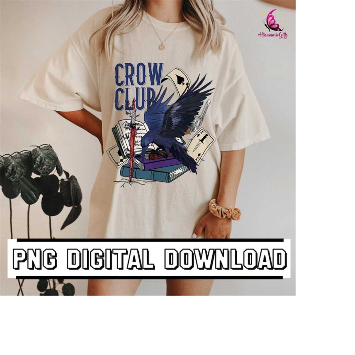 Ketterdam Crow Club Digital Download, Six of Crows PNG, Kett | Inspire ...