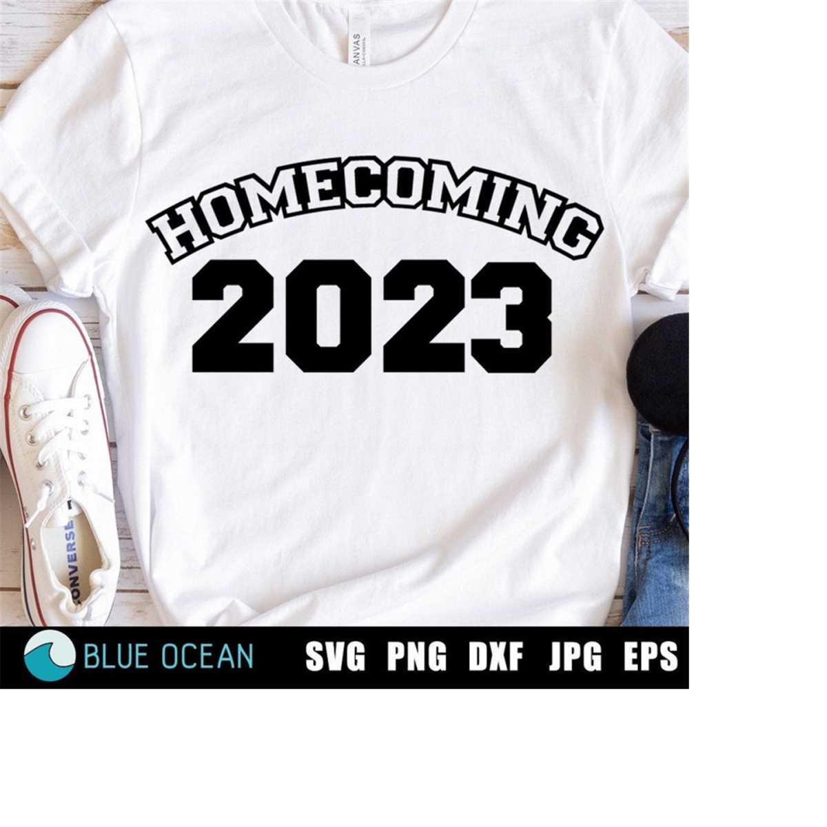 Homecoming 2023 SVG, Hoco 2023 SVG, Reunion svg, High School - Inspire ...