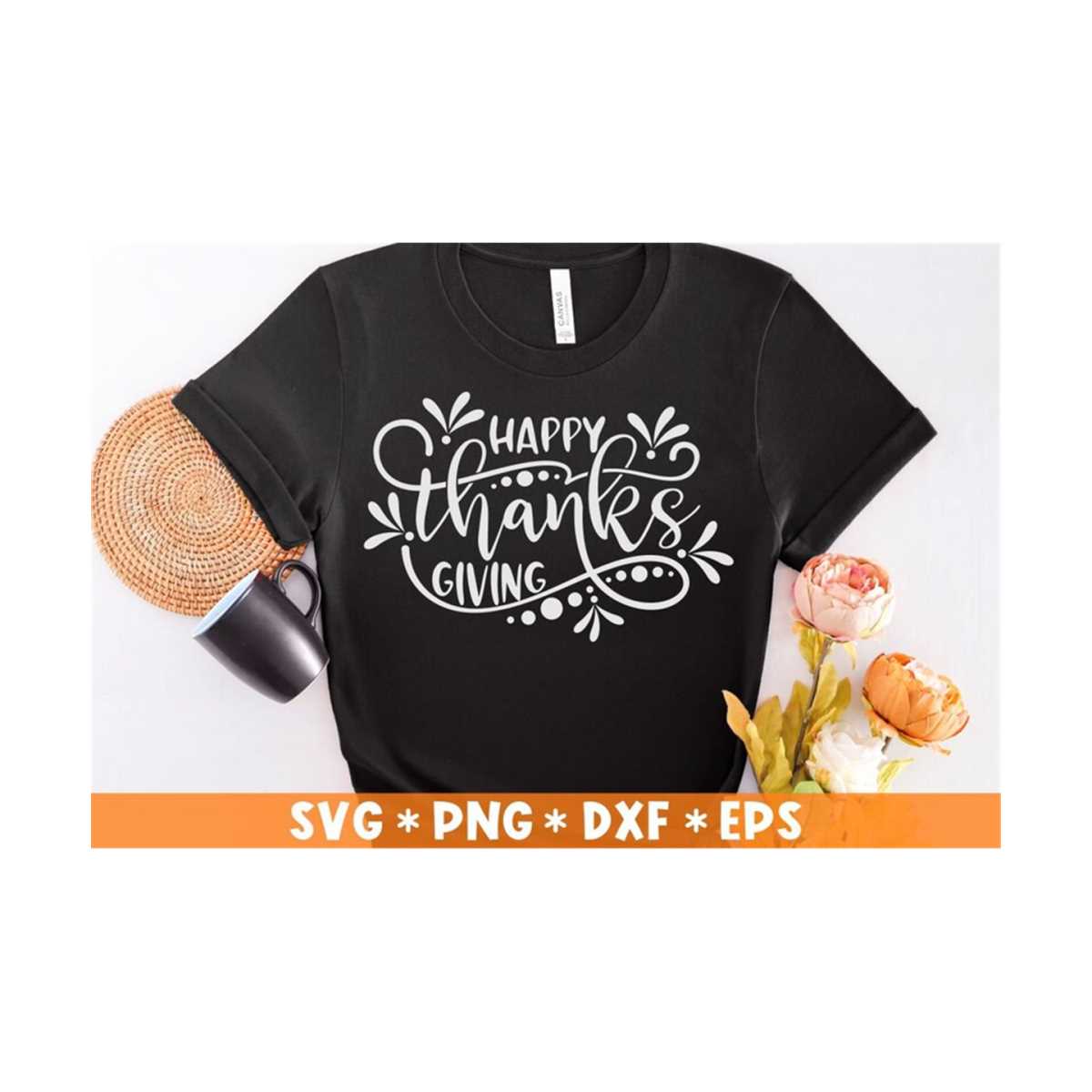 Happy Thanks Giving Svg, Christian Quote Svg,Thanksgiving Da | Inspire ...