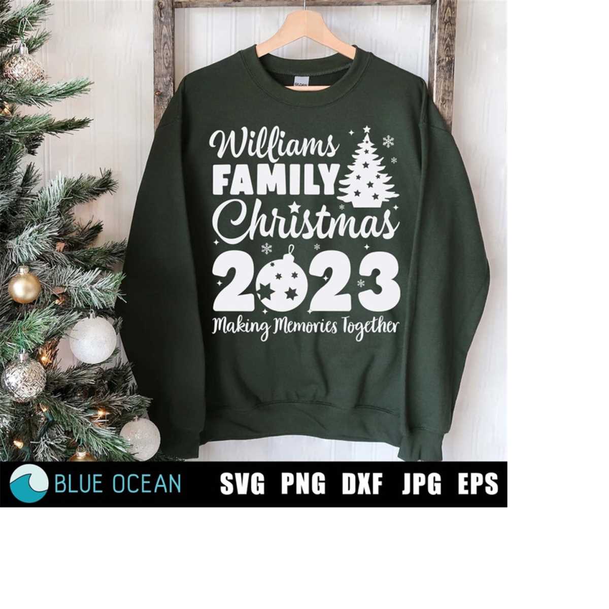 Christmas 2023 SVG, Family Christmas 2023 SVG, Christmas fam - Inspire ...
