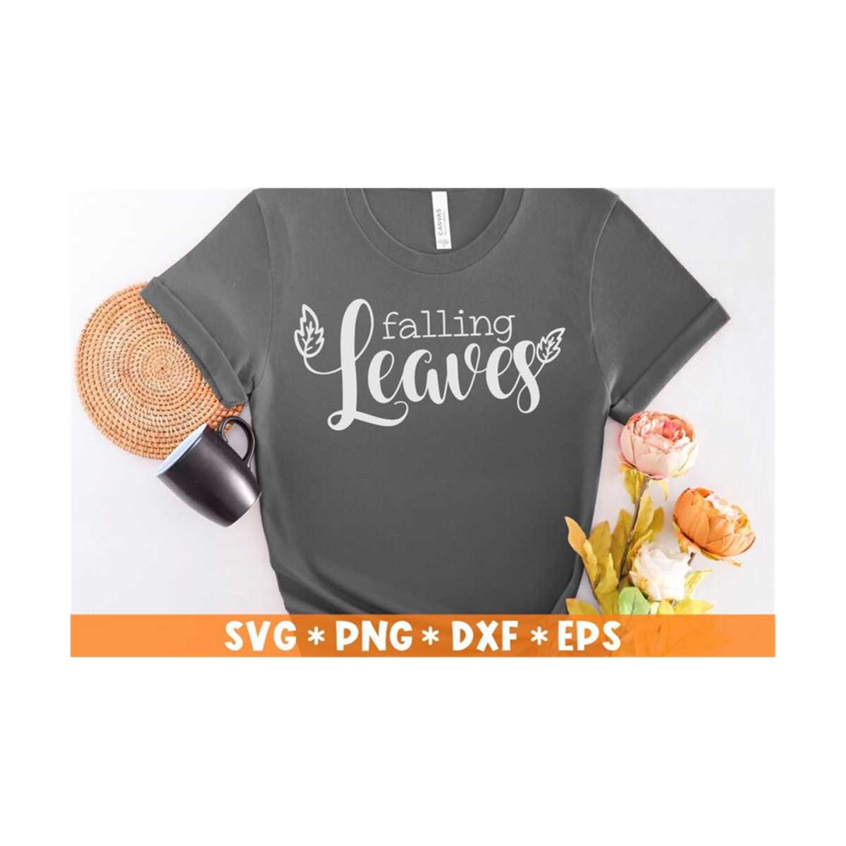 Falling Leaves Svg, Autumn Svg, Autumn Quote Svg, Fall Svg, | Inspire ...