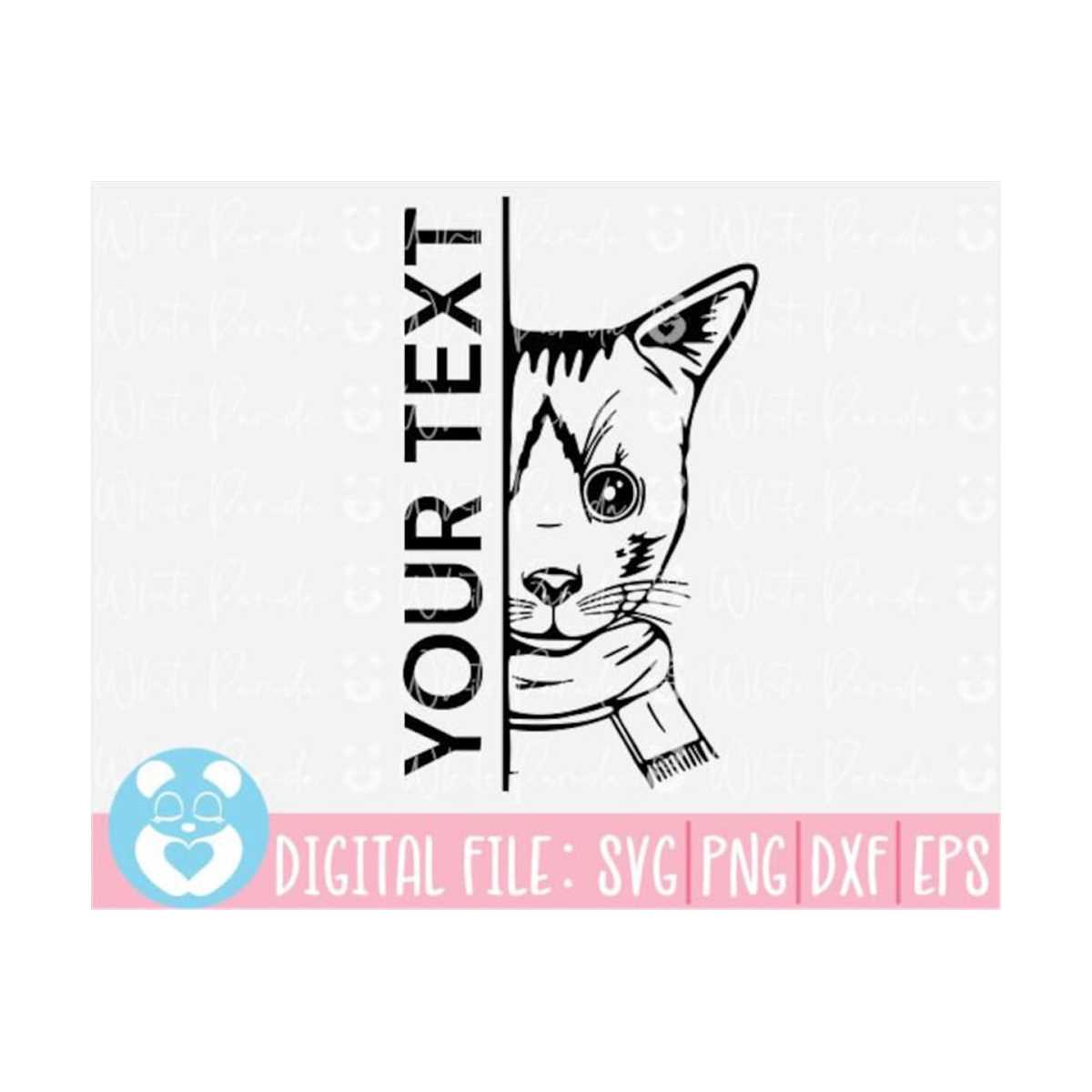 Cat Svg,Cat Monogram Svg,Animal Svg,Cat Svg File For Cricut, | Inspire ...